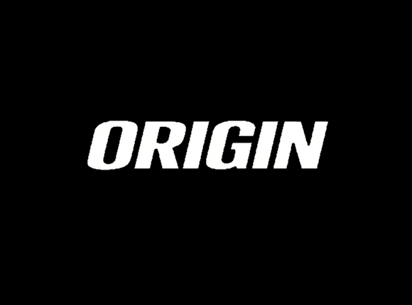 origin logo white